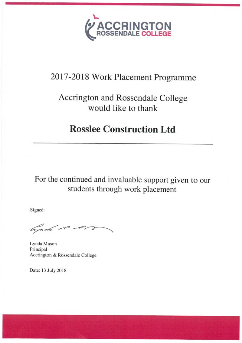Apprenticeships In Construction Skills Rosslee Construction